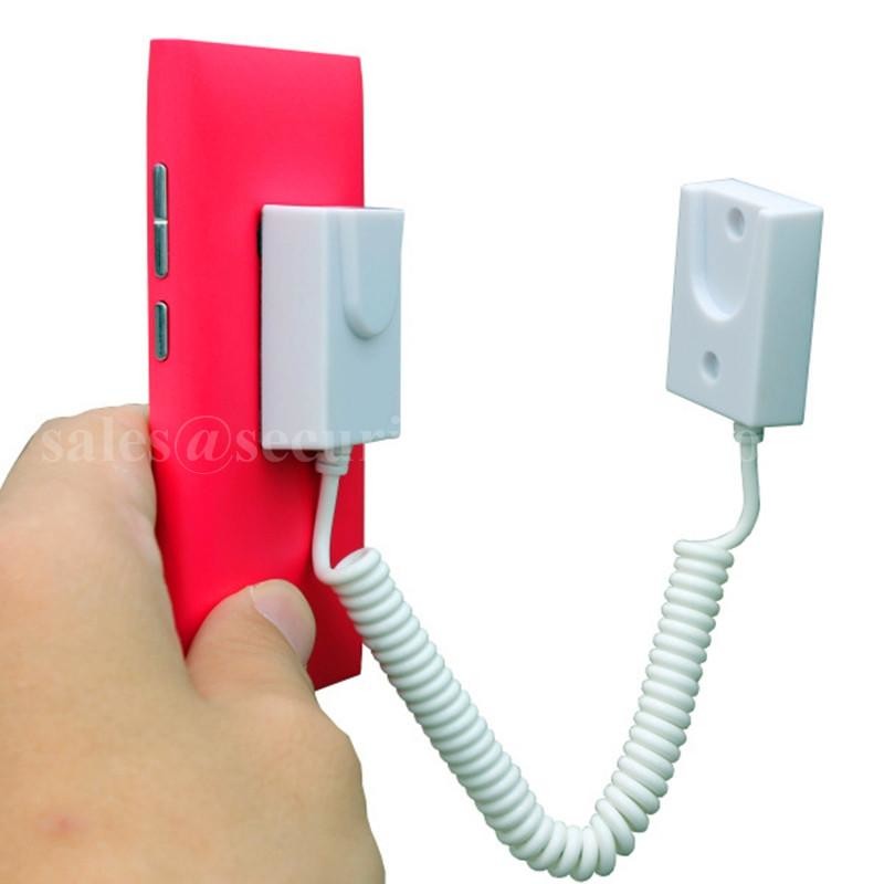 Retractable Magnetic Coiled Anti Theft Pull box Retractor Tether