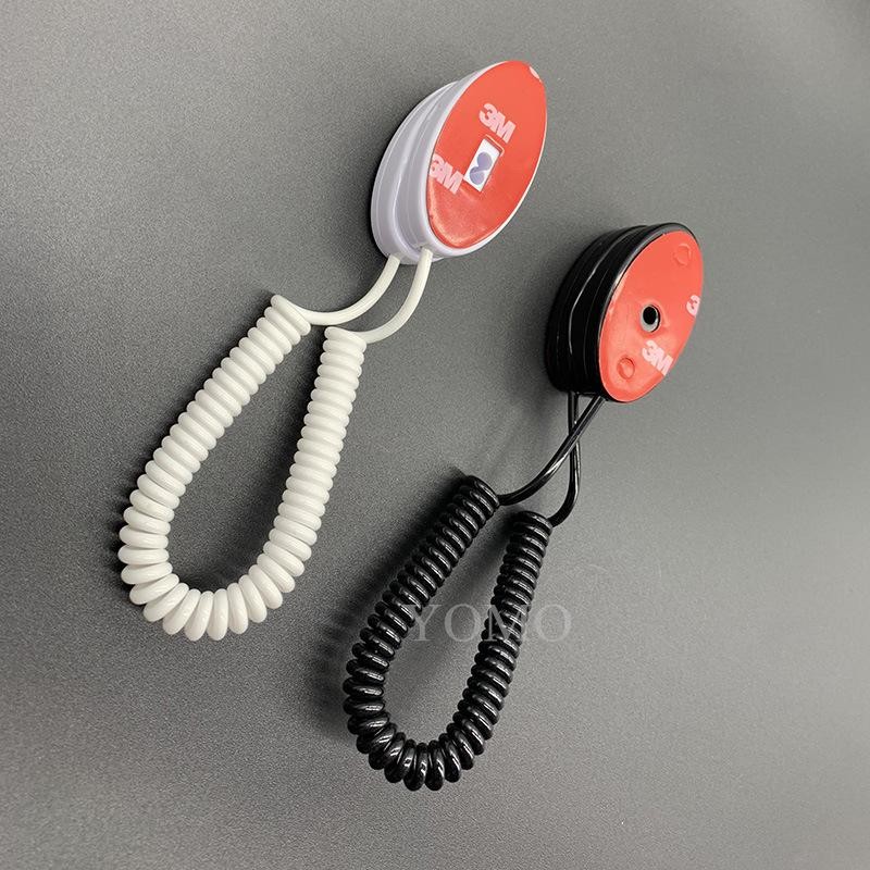 Universal Remote Control Tether With Magnetic Head And Double-Sided Tape