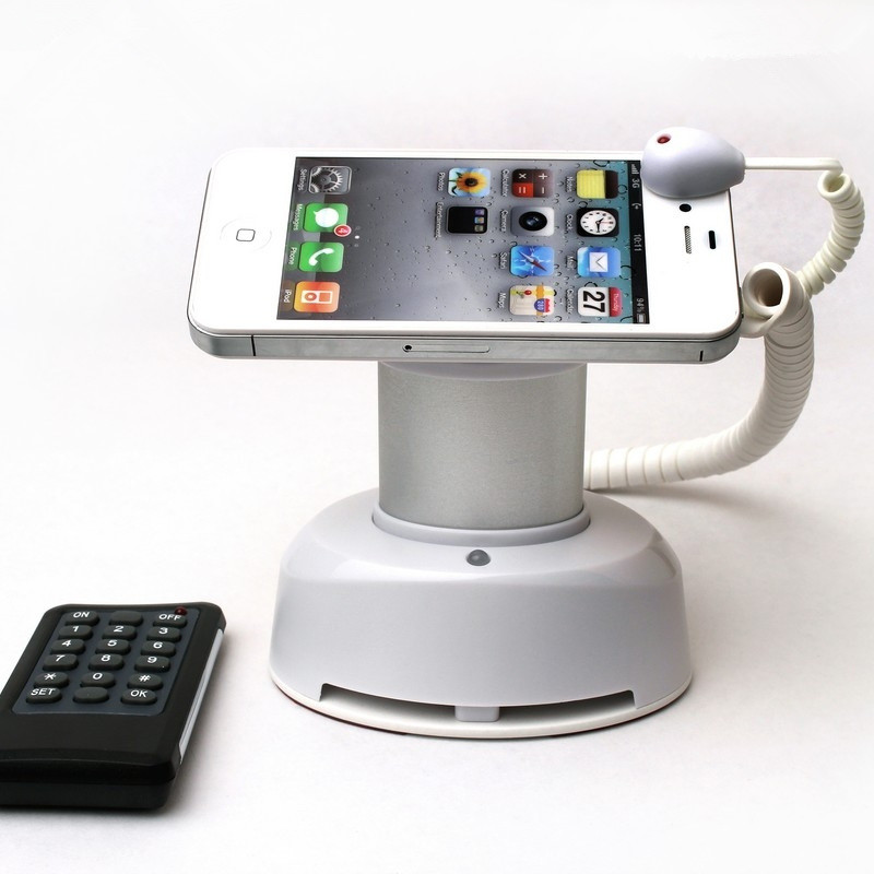Stand Alone Cellphone Self-Alarm Display Stand With Wireless Remote ...