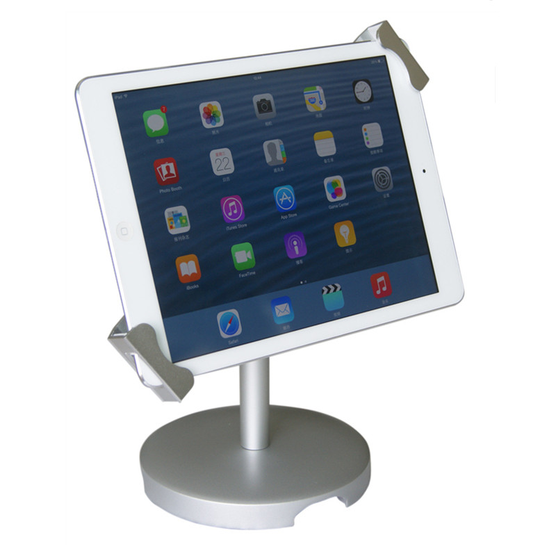 Portable Anti-Theft Desktop Bracket Kiosks Mount Enclosure For Ipad